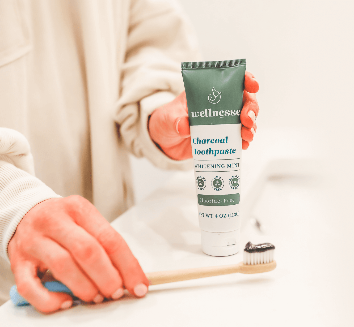 Charcoal Toothpaste | Wellnesse