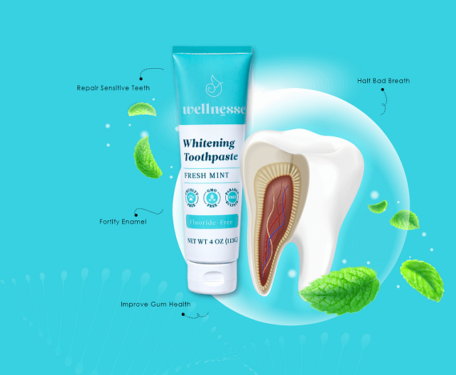 Wellnesse Whitening Toothpaste Limited Time Special Offer! | Wellnesse